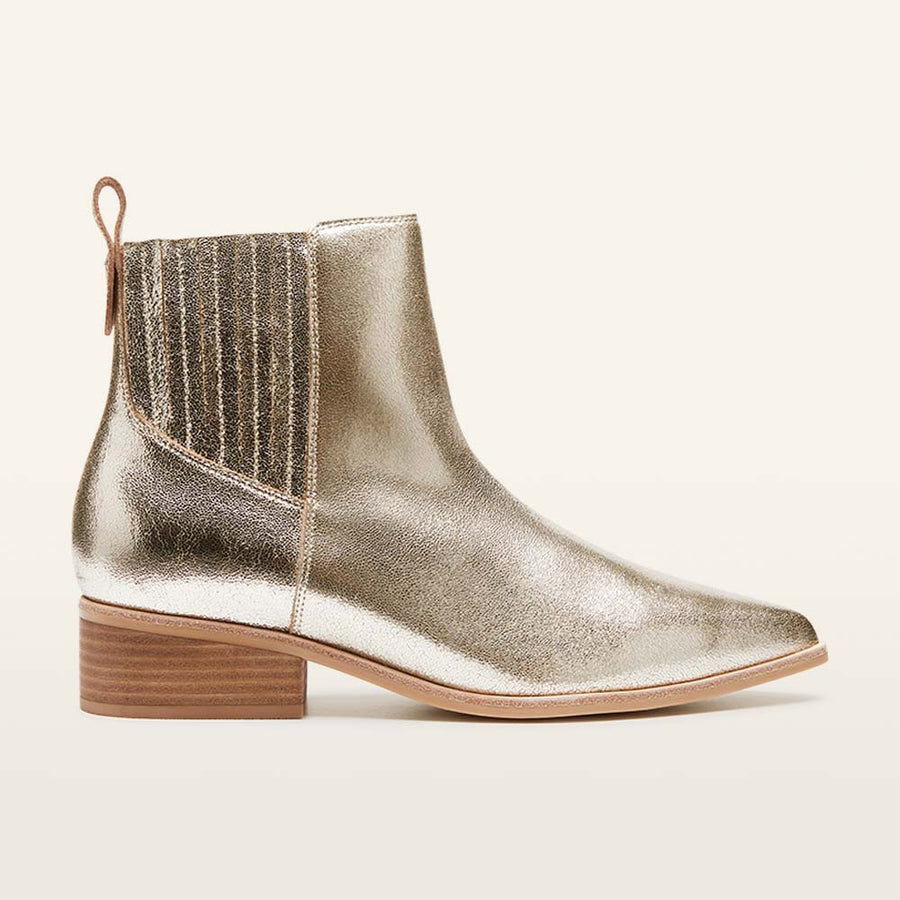 Nina Gold Women's Boot | FRANKIE4