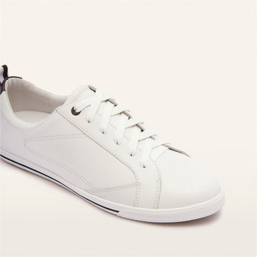 Asher White/Bronze Women's Sneaker | FRANKIE4