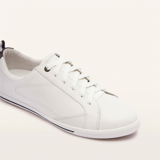 Asher White/Bronze Women's Sneaker | FRANKIE4