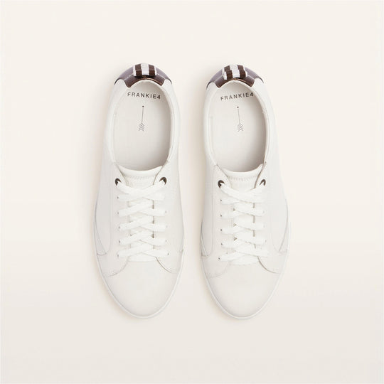 Asher White/Bronze Women's Sneaker | FRANKIE4
