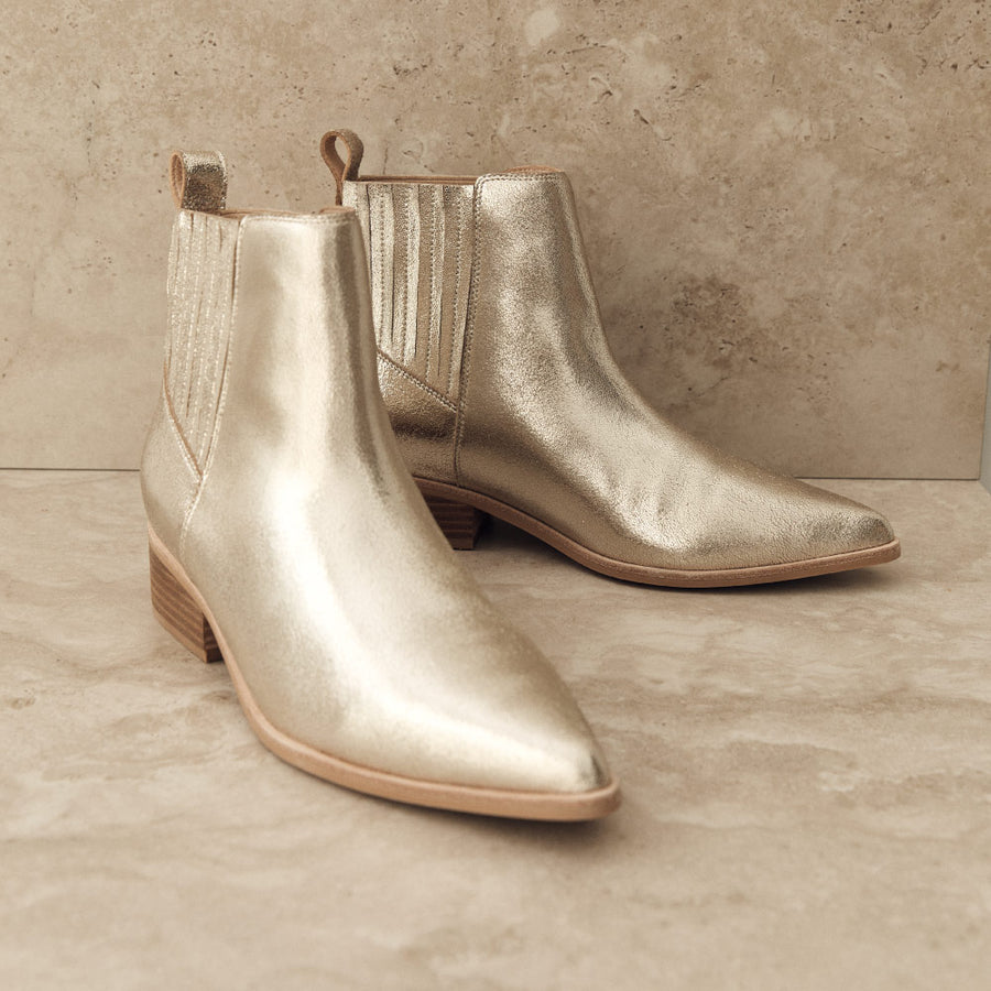 Nina Gold Women's Boot | FRANKIE4