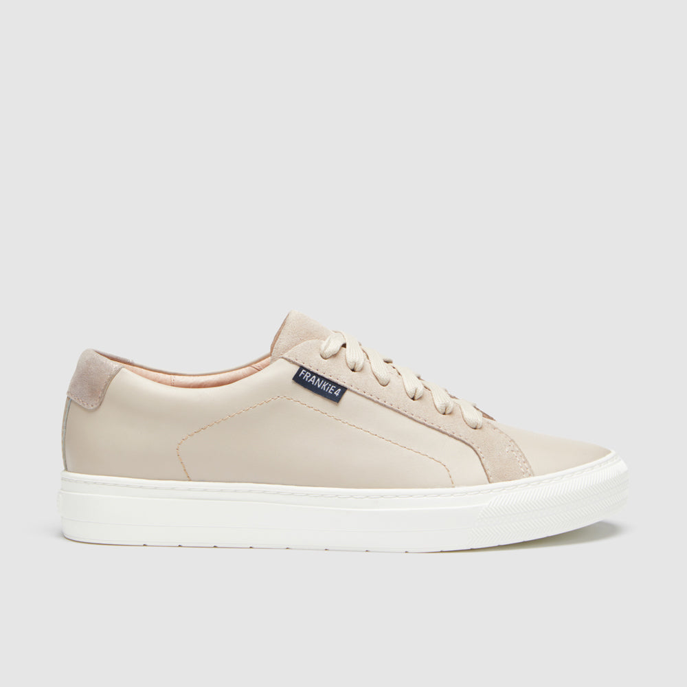 Mim III Almond Milk/Suede Sneaker | FRANKIE4