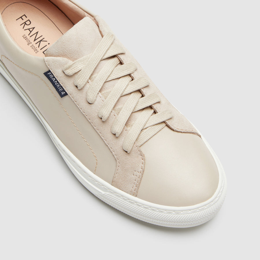 Mim III Almond Milk/Suede Sneaker | FRANKIE4